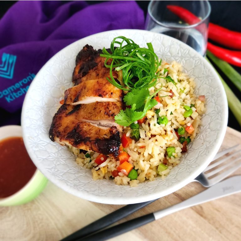 Thai BBQ Chicken and Fried Rice | Cameron's Kitchen